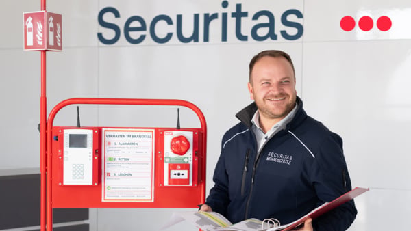 Die Vorteile eine mobilen Brandmeldeanlage von Securitas
