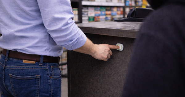 Securitas Counter Safe - der Notrufknopf für Trafiken